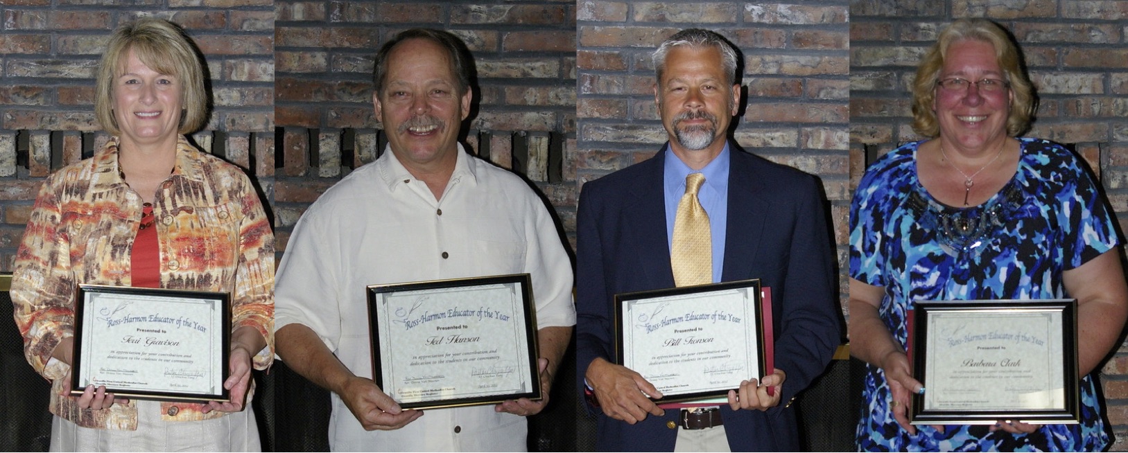 Past Award Winners – Ross- Harmon Educator of the Year